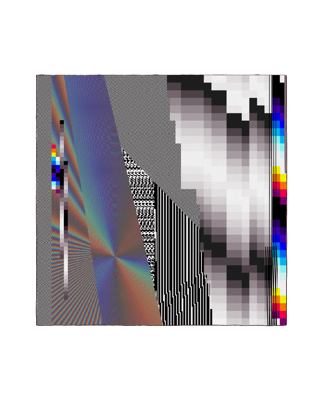 'OPTICHROMIE 115' SILK SCARF – Configurable